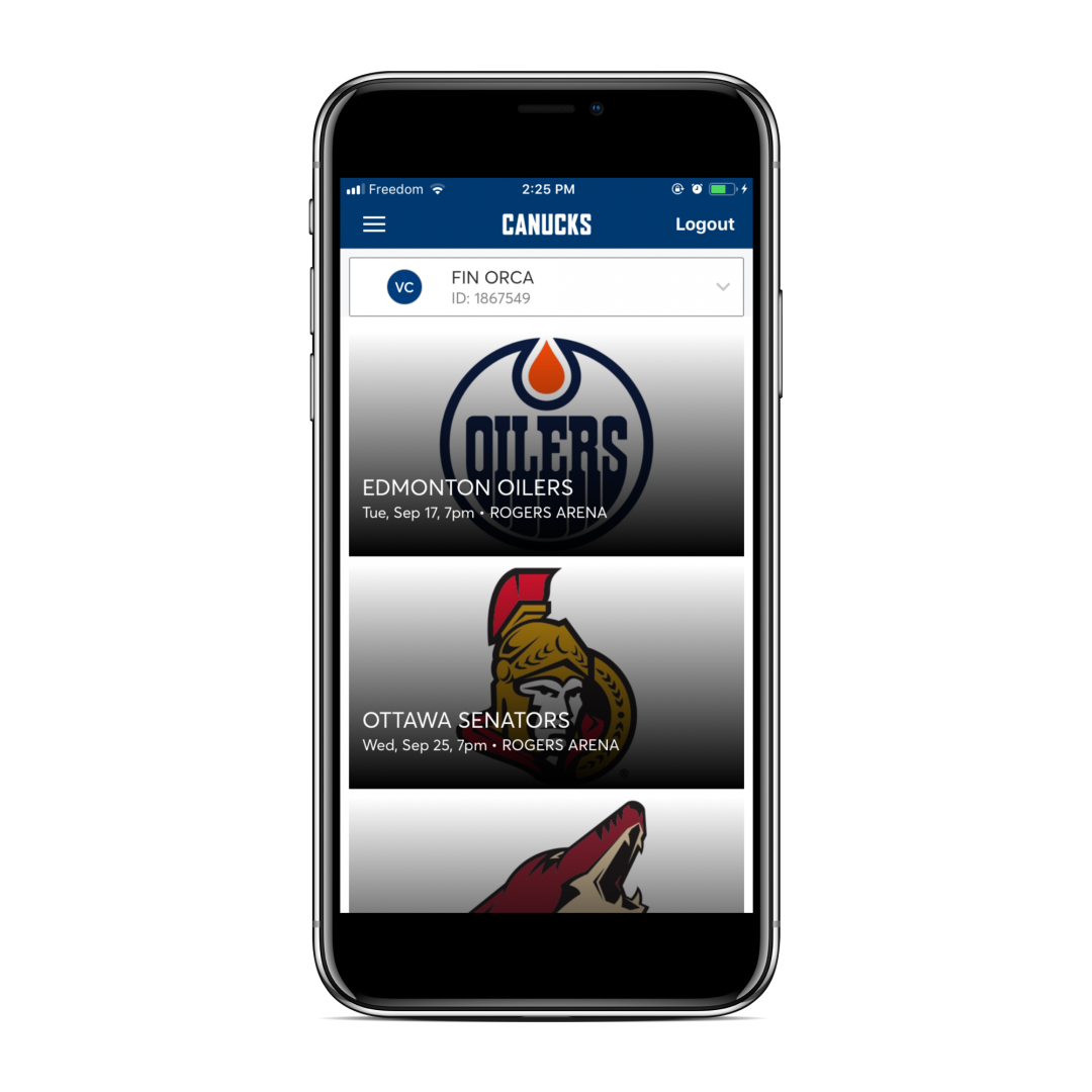 Canucks Mobile Ticketing | Canucks Mobile Ticketing